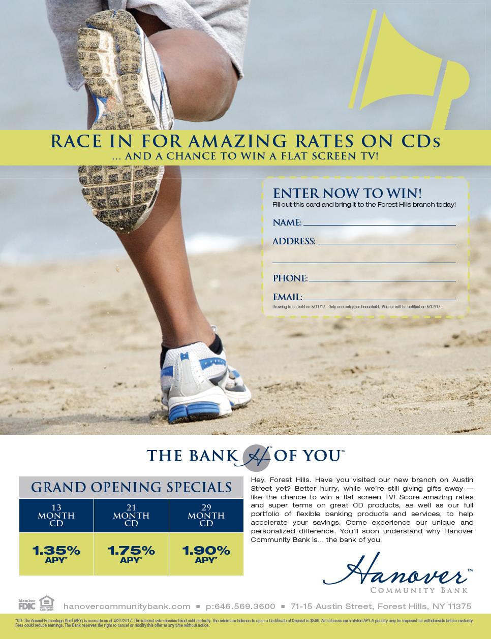 Hanover Bank Print Ads – Sage Advertising